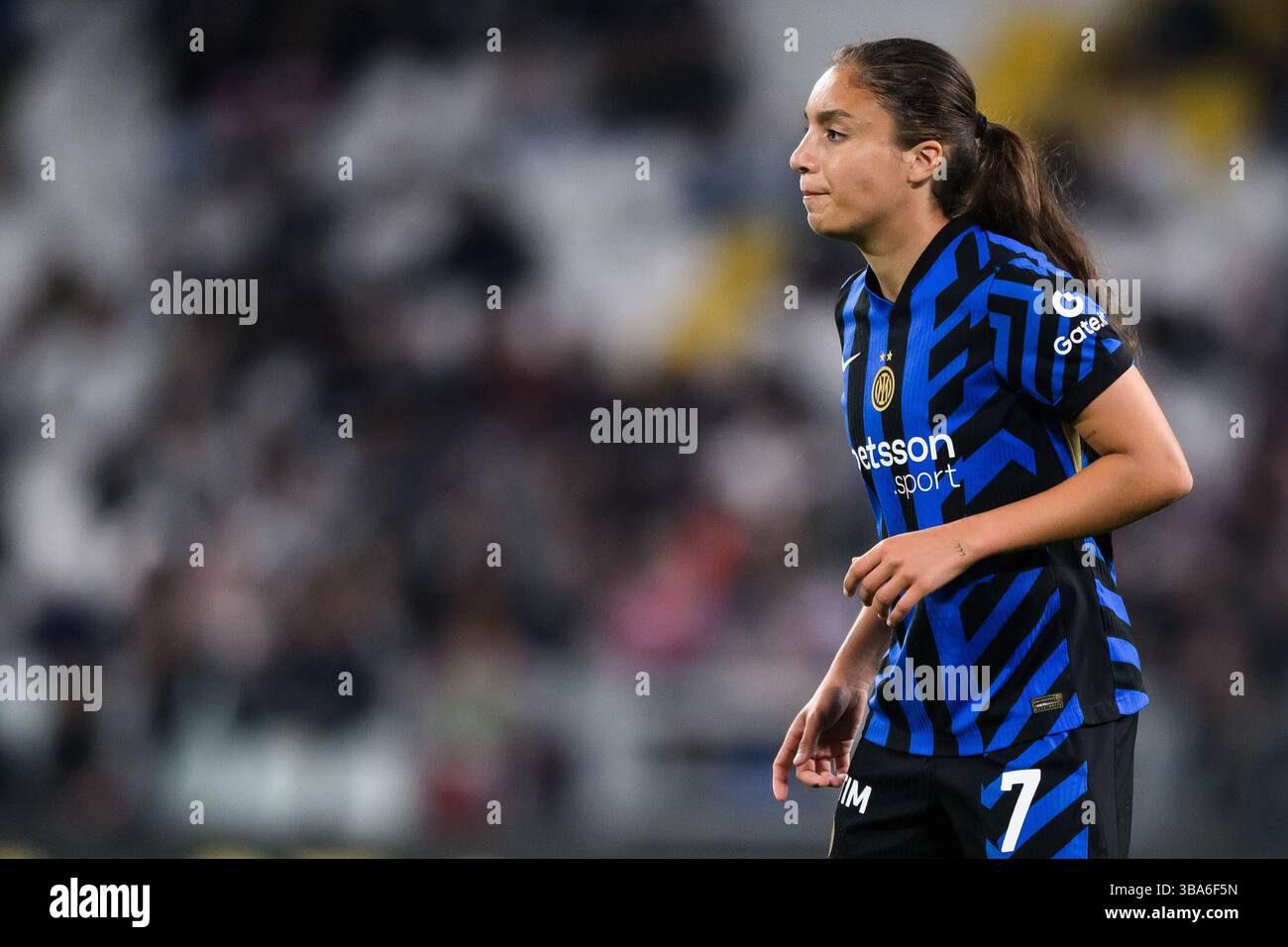 Turin, Italia. 10th May, 2025. Inter' Haley Bugeja during the Serie A ...