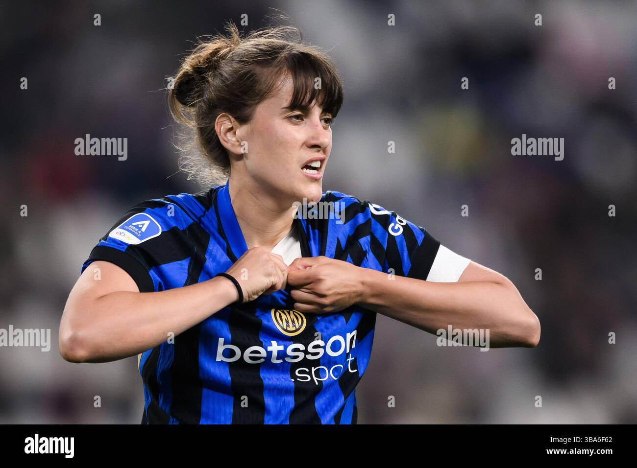 Turin, Italia. 10th May, 2025. Inter' Elisa Polli during the Serie A ...