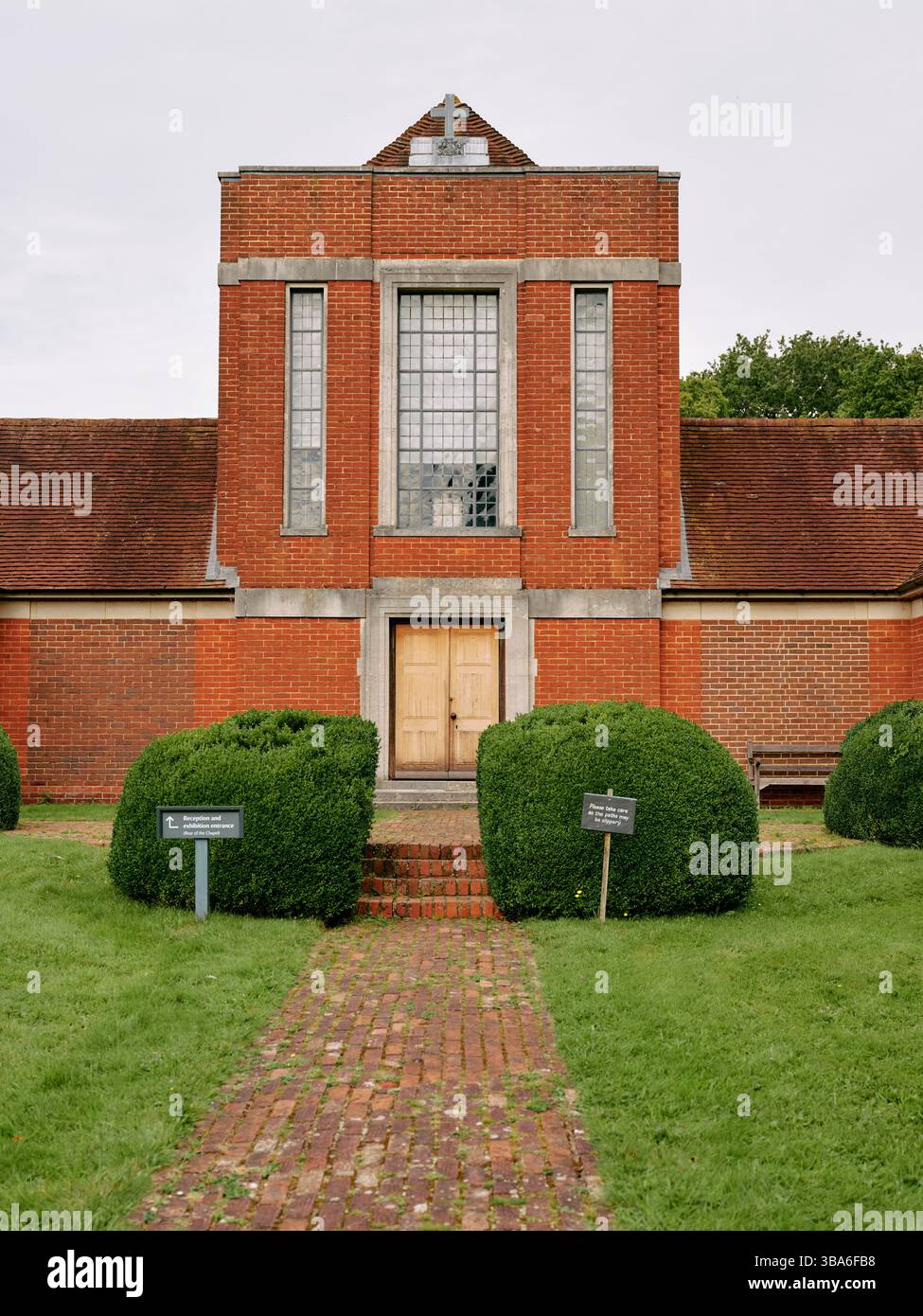 Sandham Memorial Chapel in the village of Burghclere, Hampshire ...