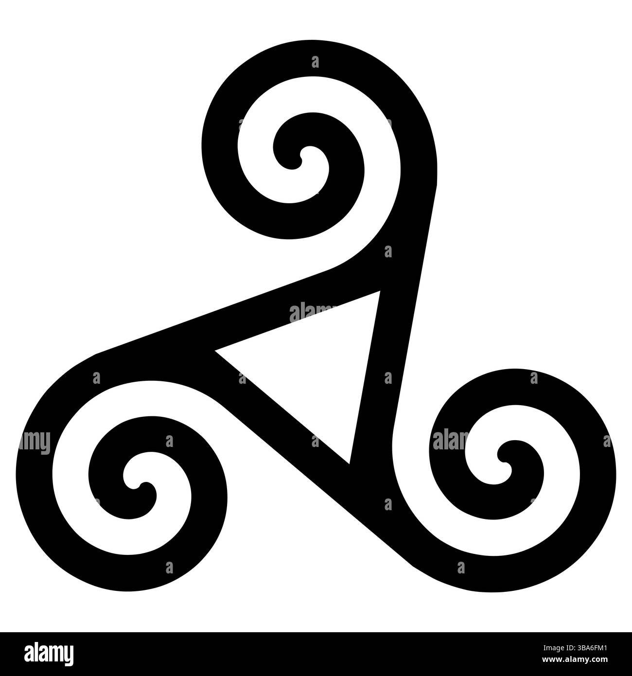 Round Celtic Design - Triskele Stock Vector Image & Art - Alamy