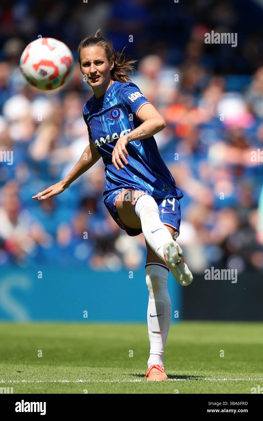 Chelsea's Nathalie Bjorn during the Barclays Women's Super League match ...
