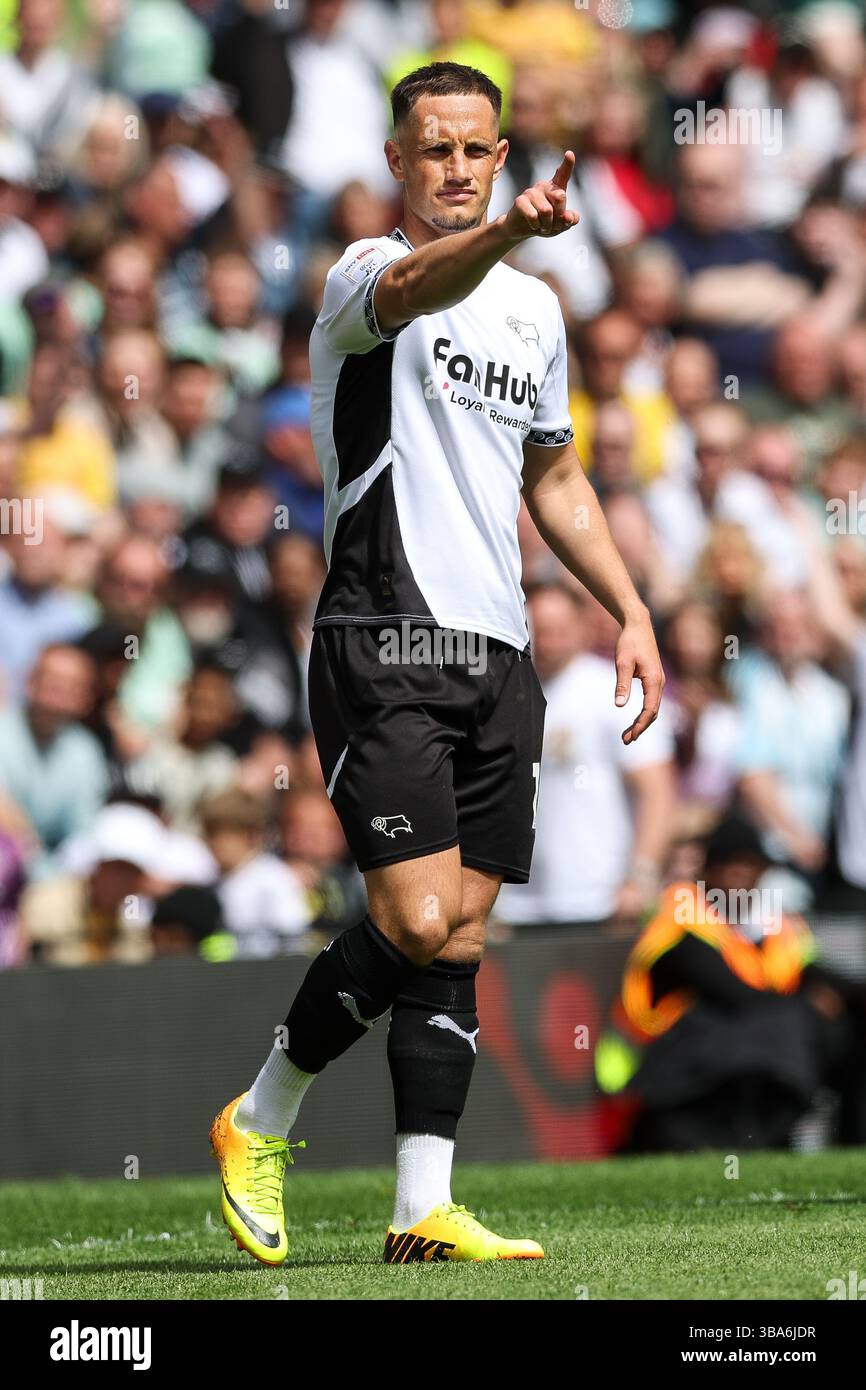 Derby County's Jerry Yates during the Sky Bet Championship match at ...