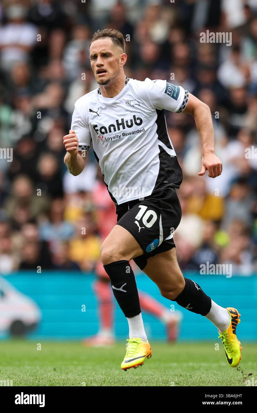 Derby County's Jerry Yates during the Sky Bet Championship match at ...