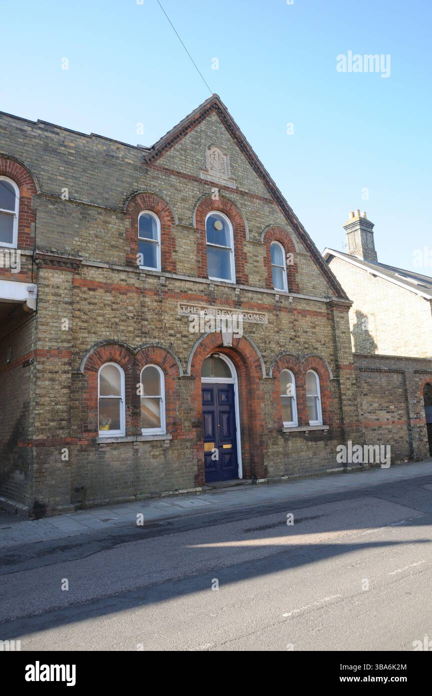 The Abbey Rooms, High Street, Ramsey, Cambridgeshire Stock Photo - Alamy