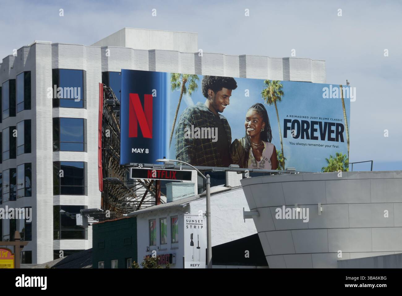 Los Angeles, California, USA 11th May 2025 Netflix Forever Billboard on ...