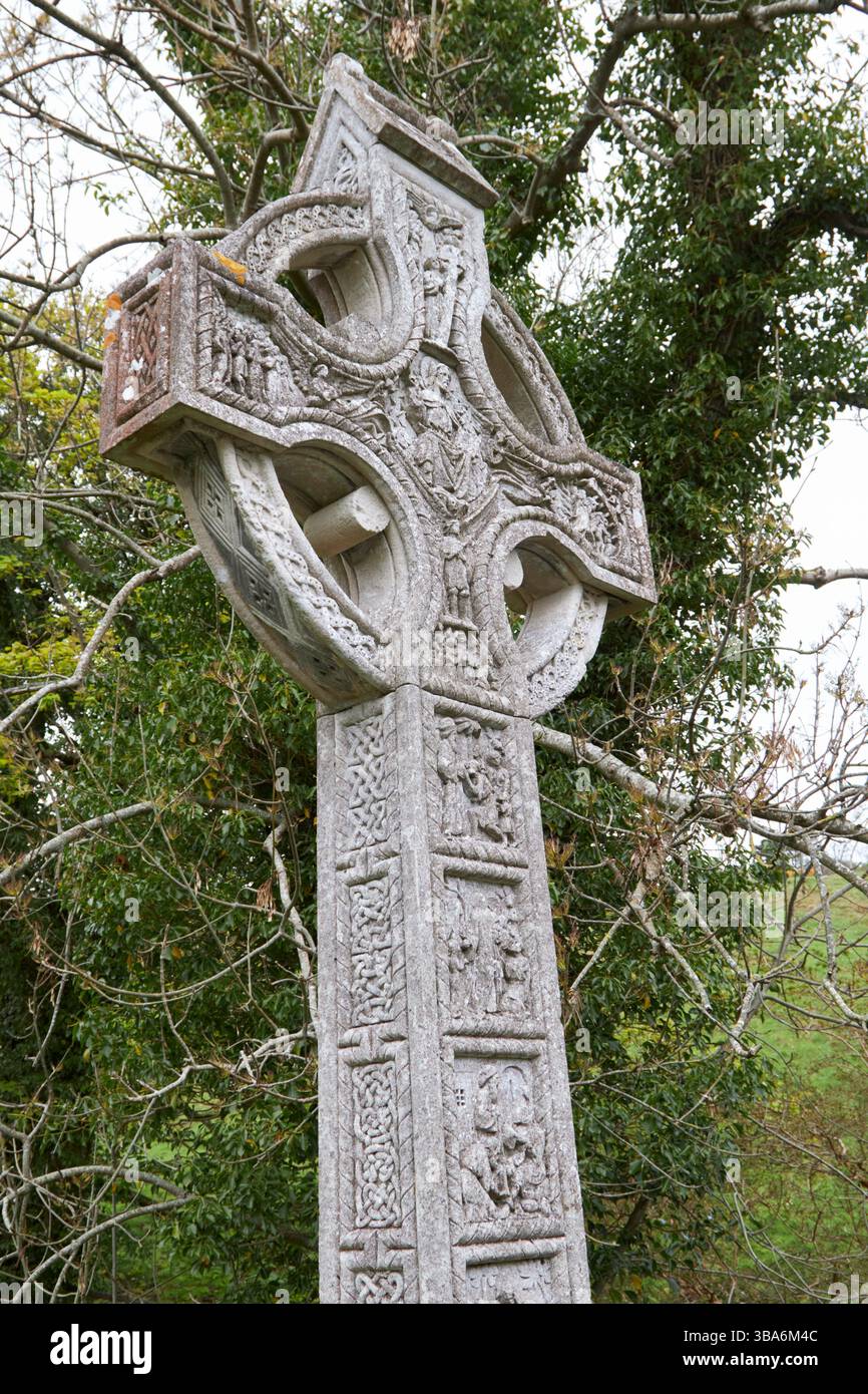 large celtic cross marking the resting place of dr james mcdonnell ...