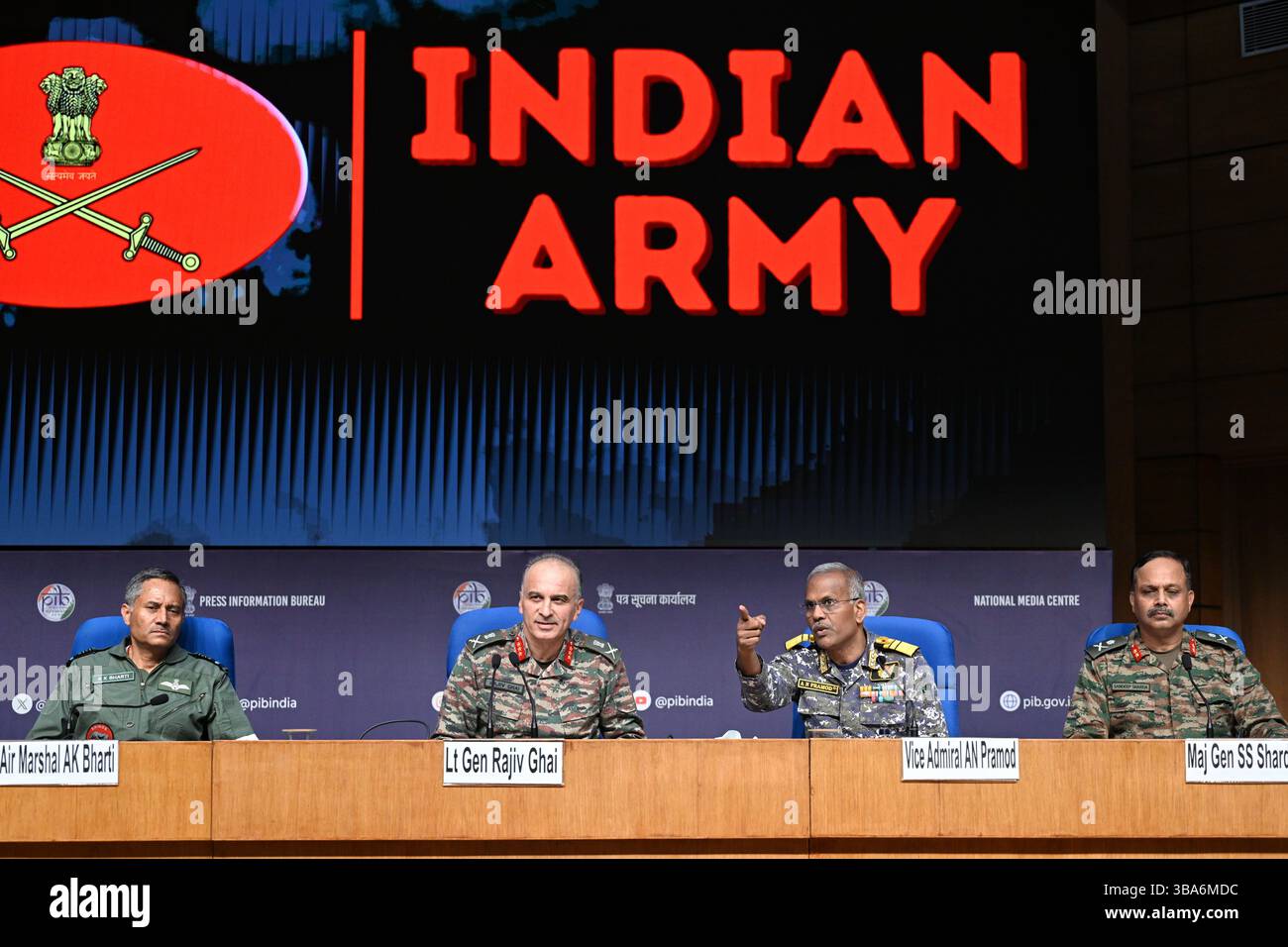 NEW DELHI, INDIA - MAY 11: Director General of Military Operations ...