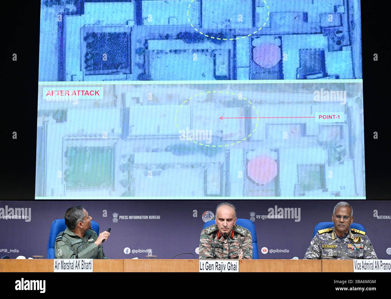 NEW DELHI, INDIA - MAY 11: Director General of Military Operations ...