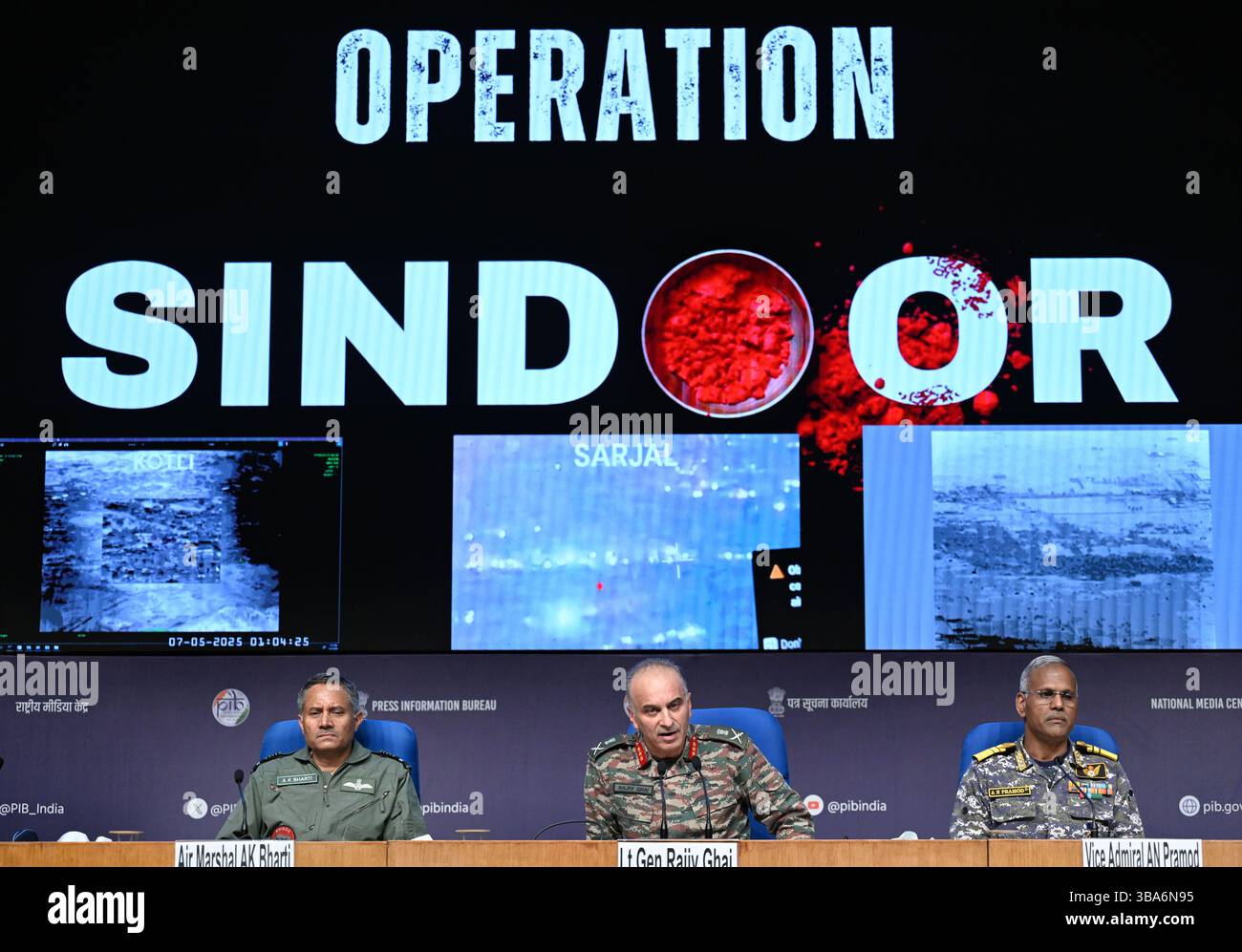 NEW DELHI, INDIA - MAY 11: Director General of Military Operations ...