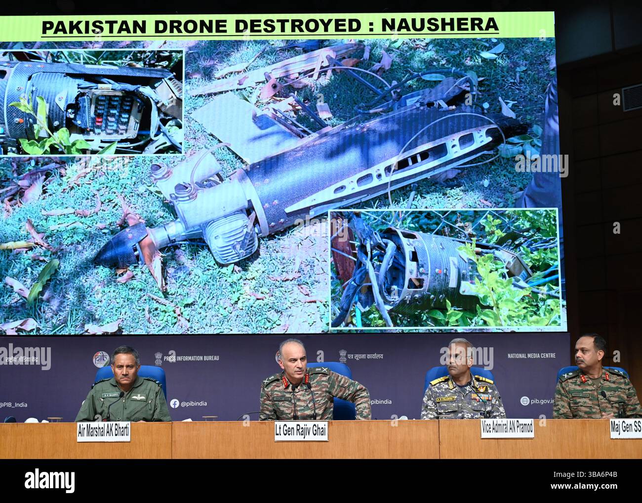 NEW DELHI, INDIA - MAY 11: Director General of Military Operations (DGMO) Lt General Rajiv Ghai ...