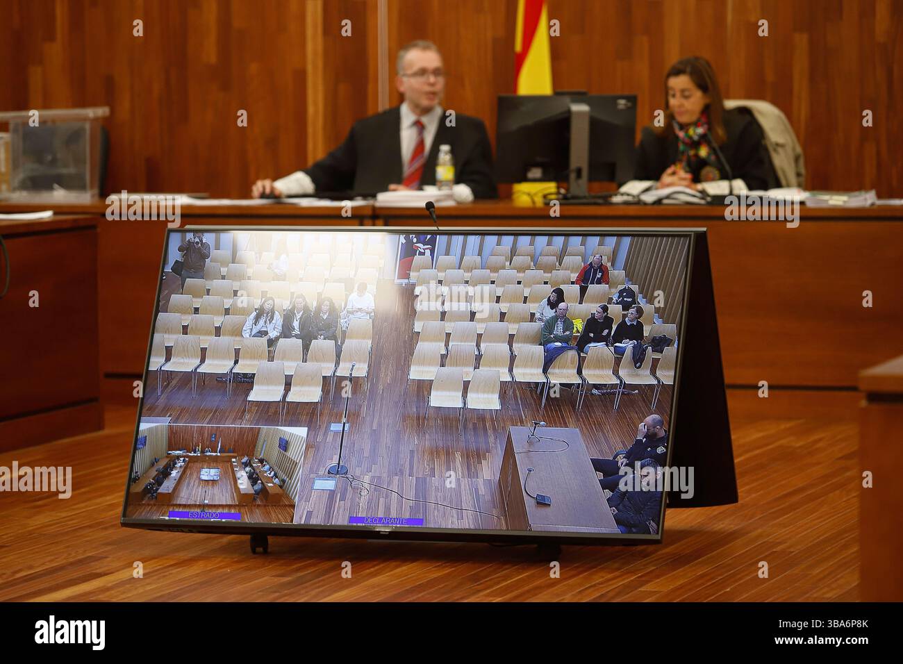 The accused in the fifth section of the Provincial Court of Pontevedra ...