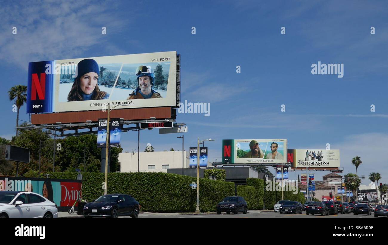 Los Angeles, California, USA 11th May 2025 The Four Seasons Billboards ...