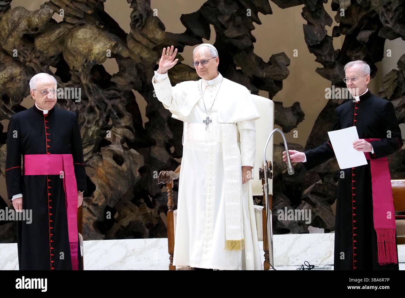 Roma, Italy. 12th May, 2025. Robert Francis Prevost "Pope Leo XIV ...