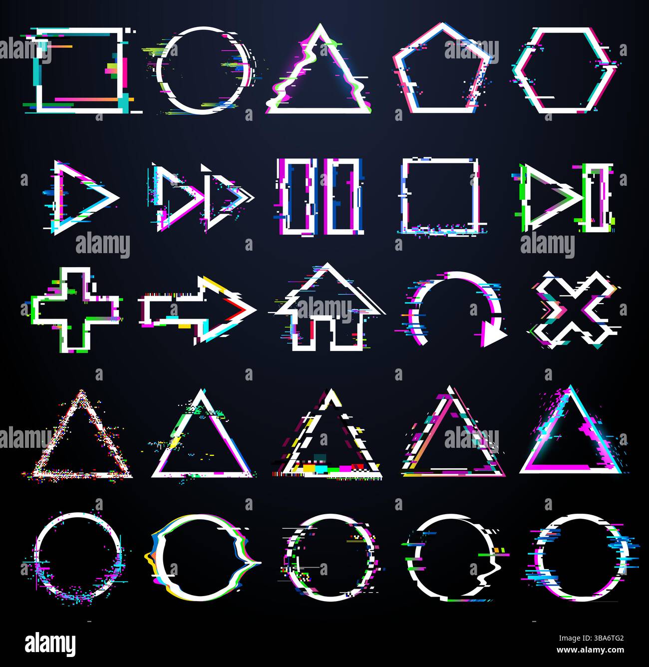 Including shapes hi-res stock photography and images - Alamy