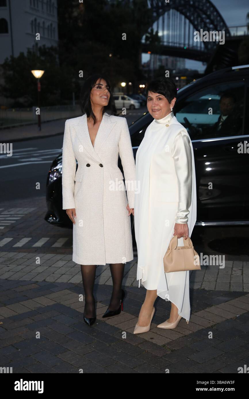 Sydney, Australia. 12th May 2025. Carla Zampatti runway show arrivals ...