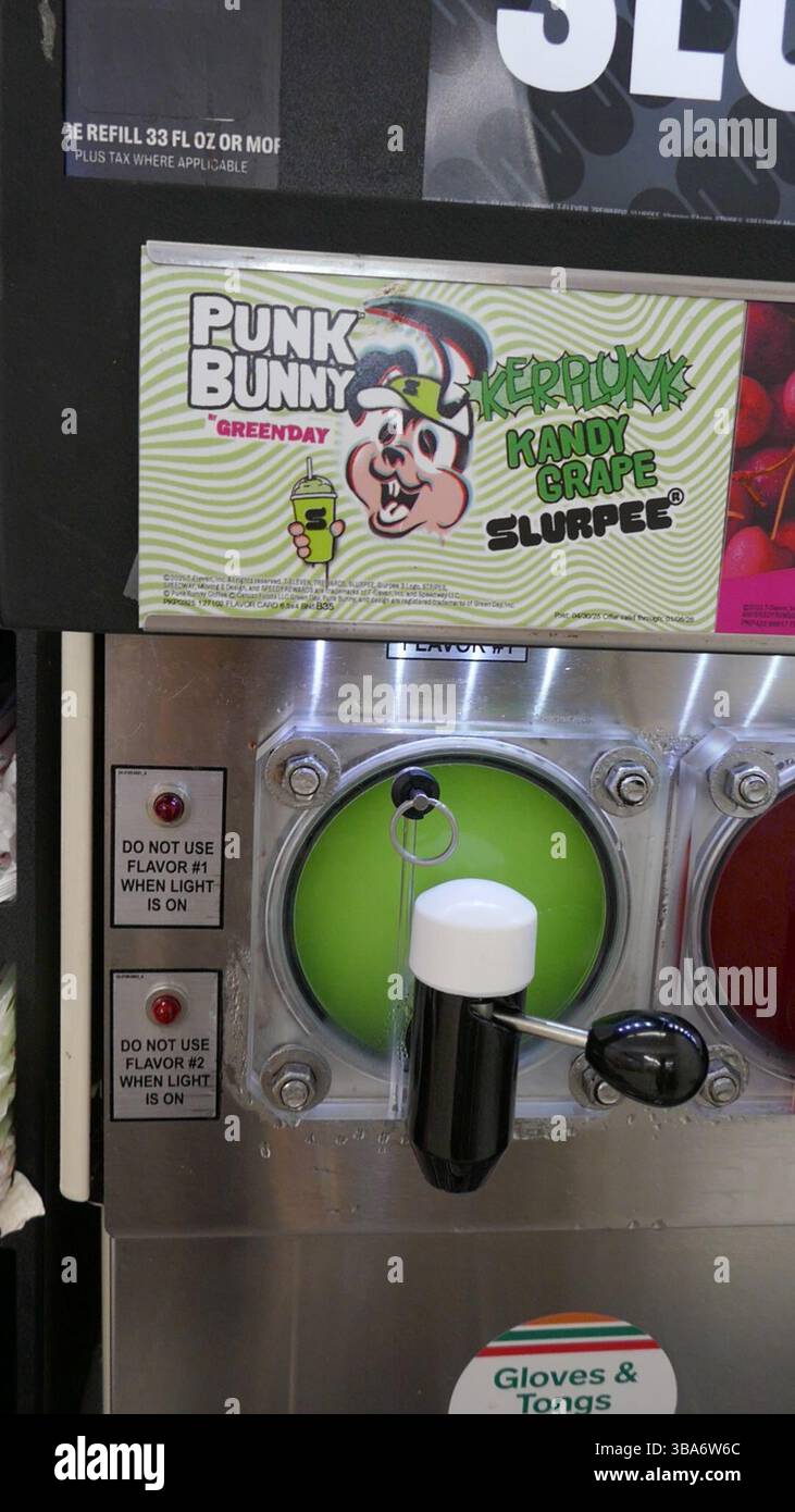 Los Angeles, California, USA 11th May 2025 Green Day Punk Bunny ...