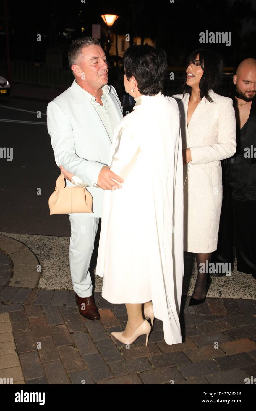 Sydney, Australia. 12th May 2025. Carla Zampatti runway show arrivals ...