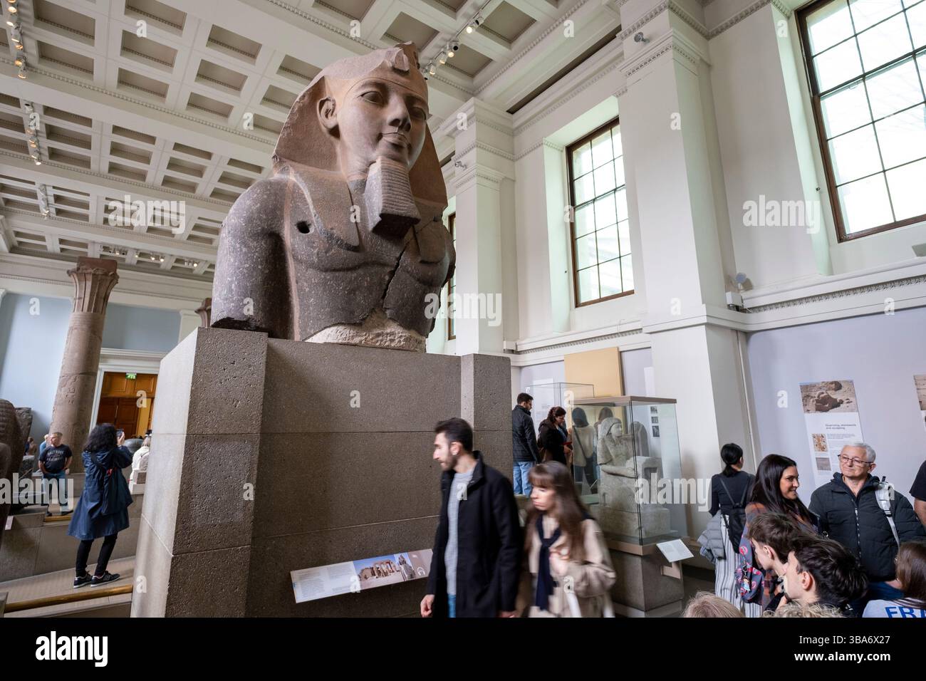 Bust of Pharaoh Ramesses II, Ramesses the Great, part of the Egyptian ...