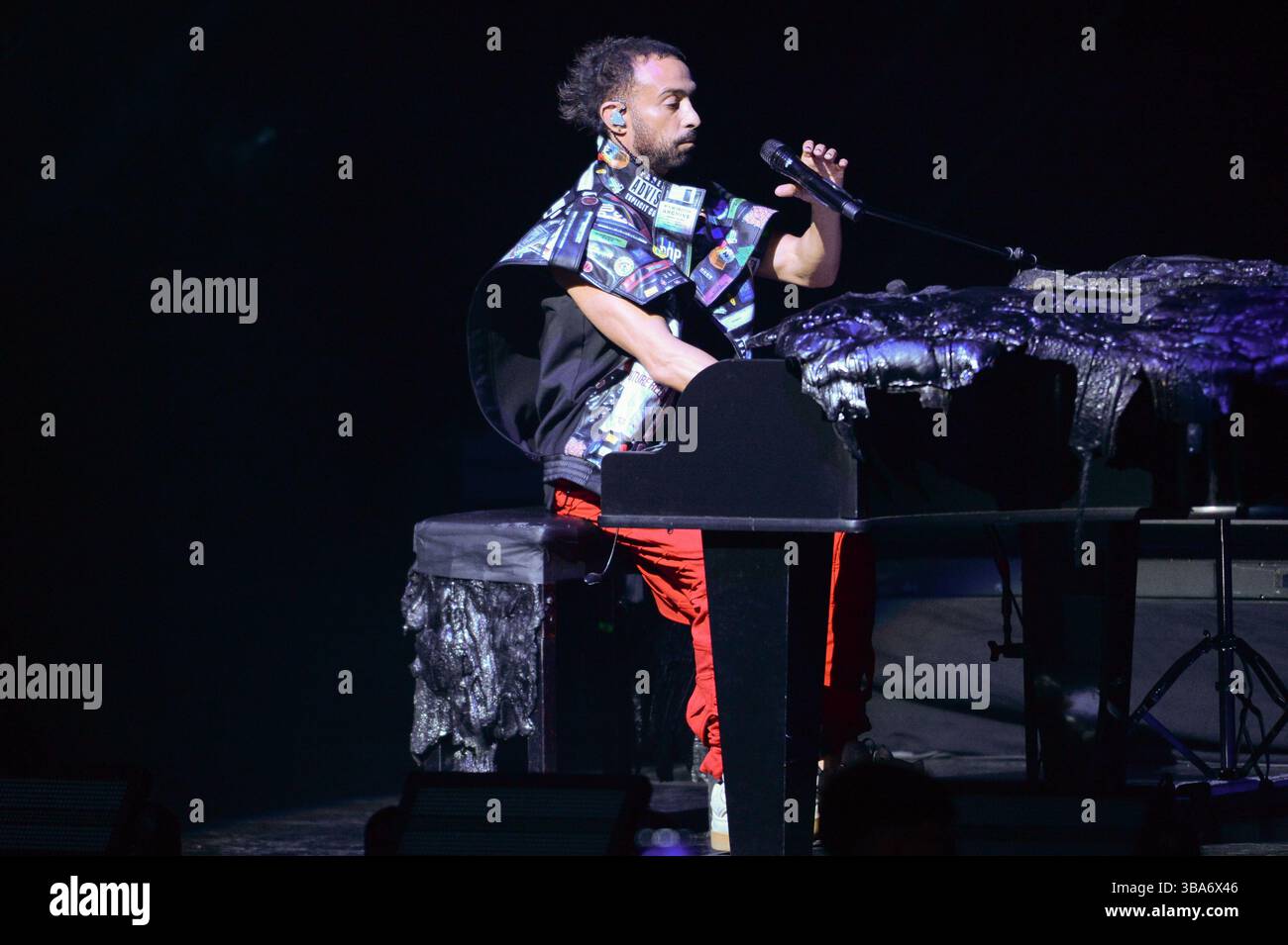 Hollywood, USA. 11th May, 2025. Mario Domm performs with Camila in ...