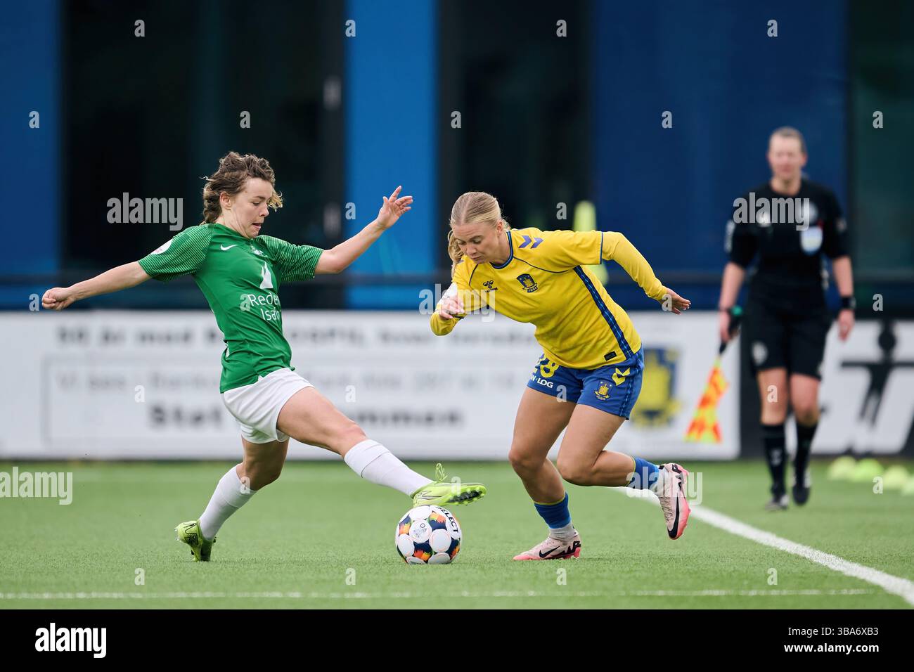 Broendby, Denmark. 10th, May 2025. Linnea Borbye (28) of Broendby IF ...