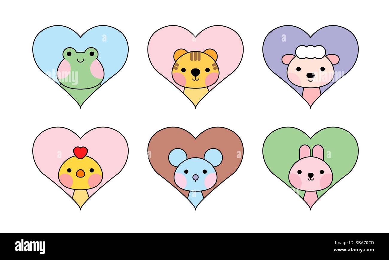 Cute baby rabbit in Stock Vector Images - Alamy