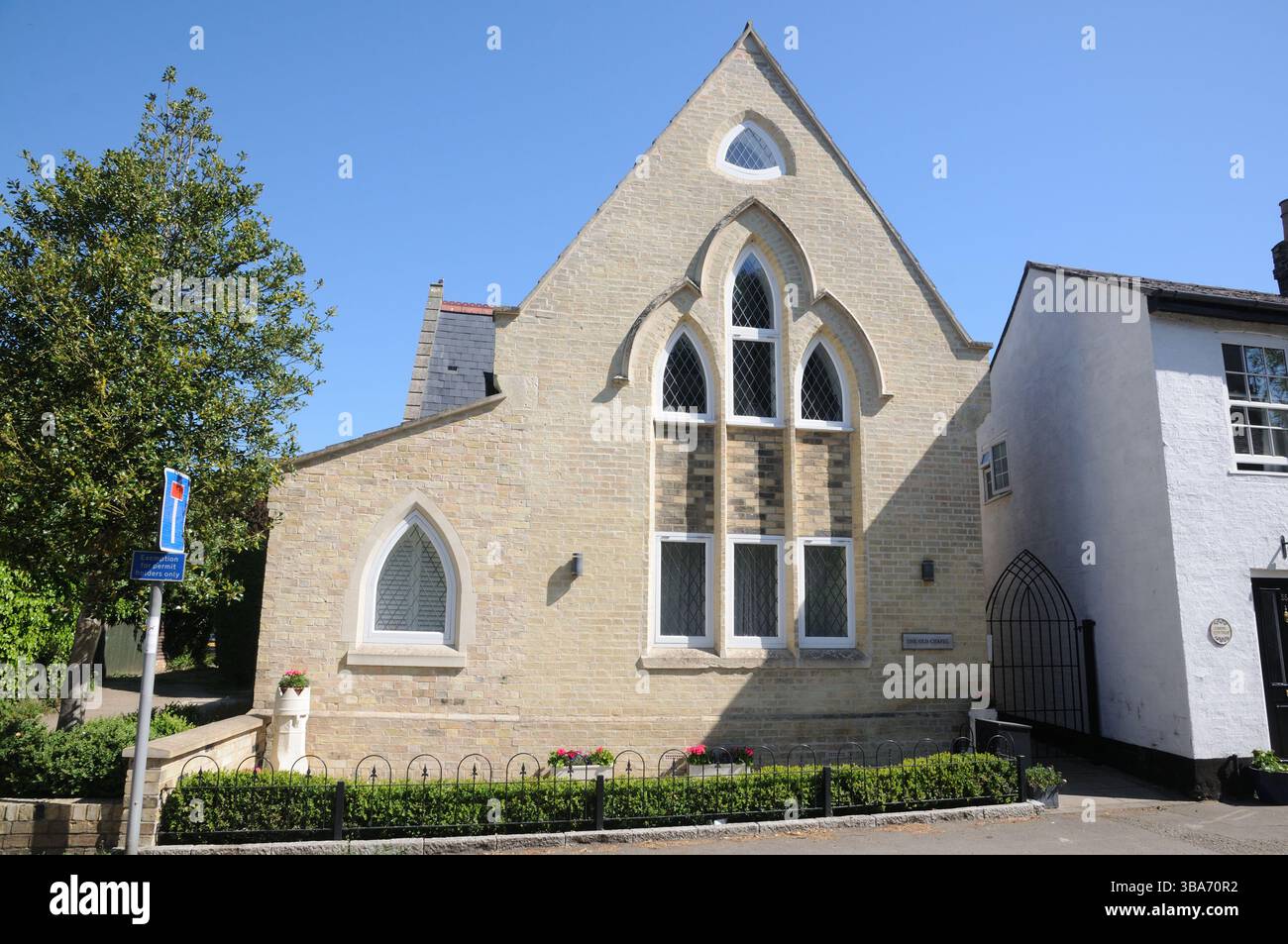 The Old Chapel, High Street, Hemingford Grey, Cambridgeshire Stock ...