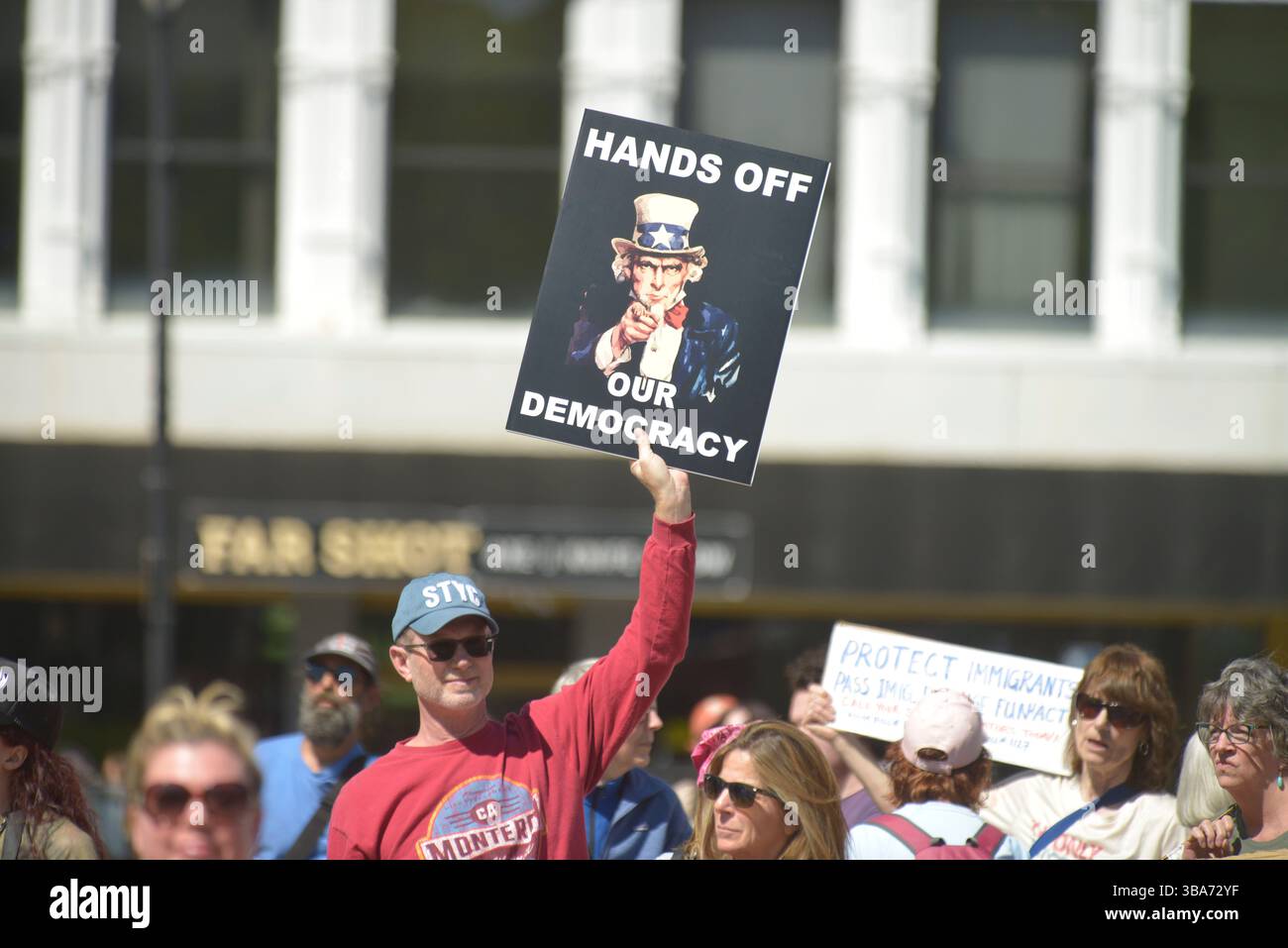 May 11, 2025, Worcester, Ma, USA: Angry residents demonstrate on ...