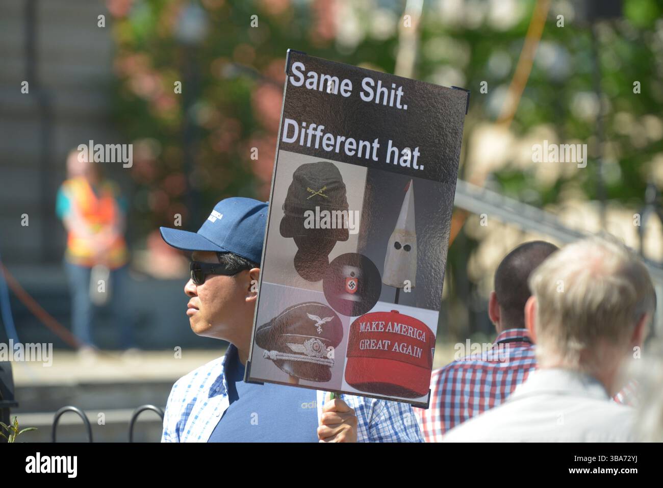 May 11, 2025, Worcester, Ma, USA: Angry residents demonstrate on ...
