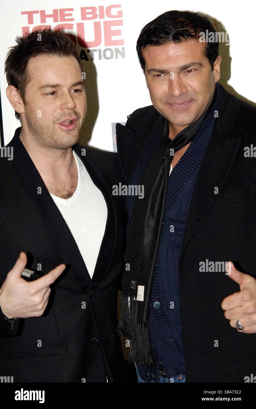 Danny Dyer and Tamer Hassan at the premiere of "Malice in Wonderland ...
