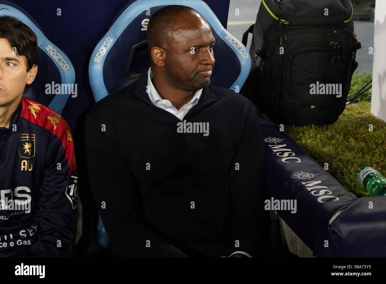 Naples, Italy. 11 May, 2025. Patrick Vieira Head Coach of Genoa CFC ...