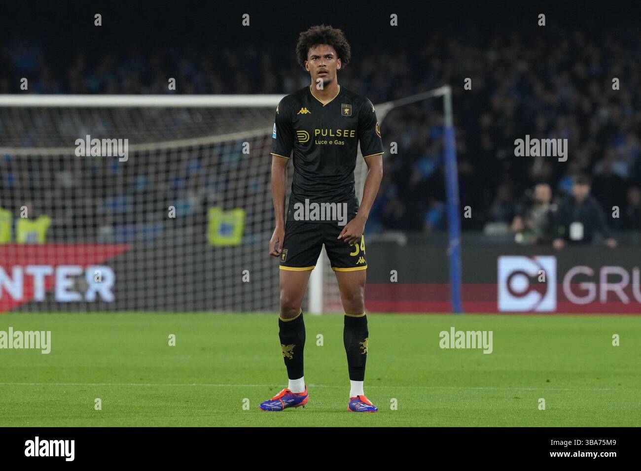 Naples, Italy. 11 May, 2025. Sebastian Otoa of Genoa CFC during the ...
