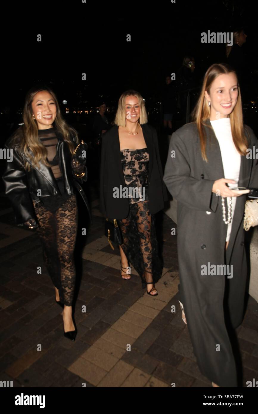 Sydney, Australia. 12th May 2025. Carla Zampatti runway show arrivals ...