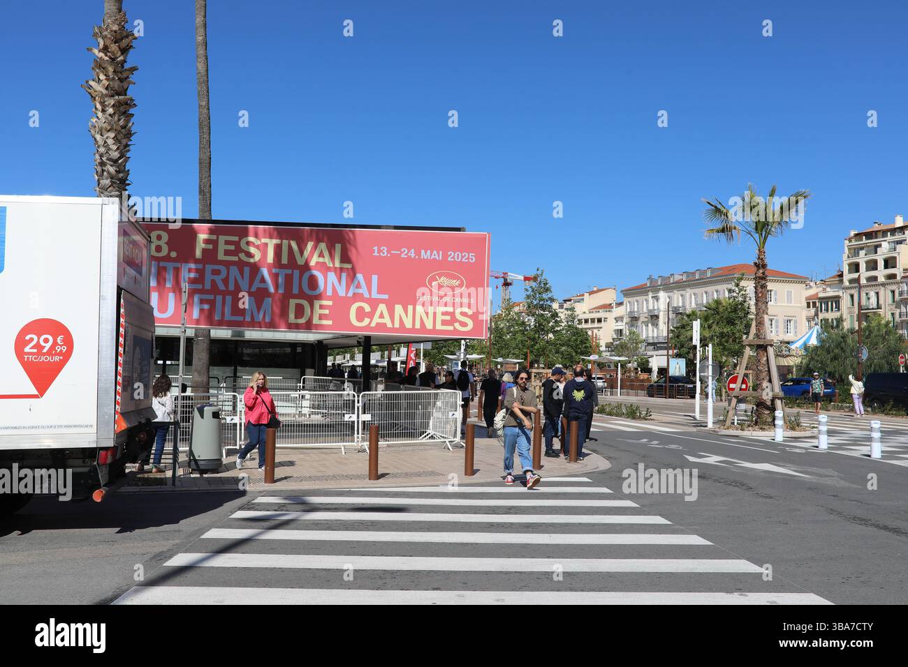 May 12, 2025, Cannes, Cote D'azur, France: Views on the Croisette ahead ...