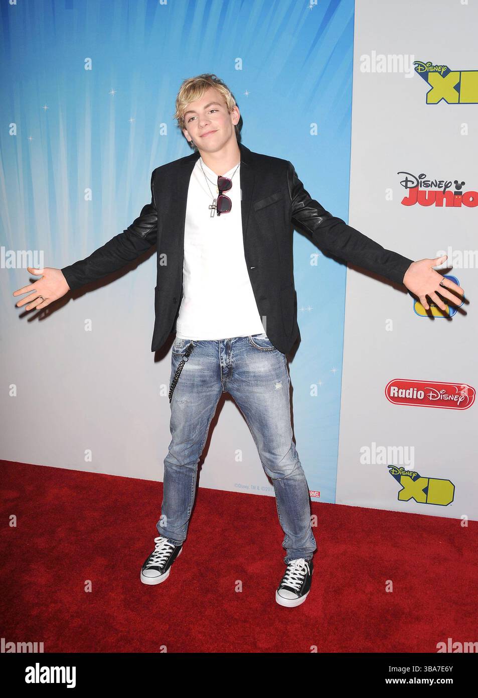 Ross Lynch at the Disney Channel Kids Upfront event at Hudson Theatre ...