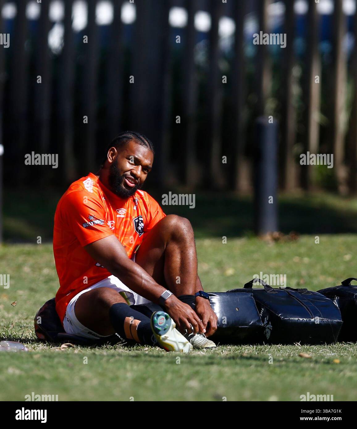 Durban, South Africa. 12th May, 2025. Jurenzo Julius of the ...
