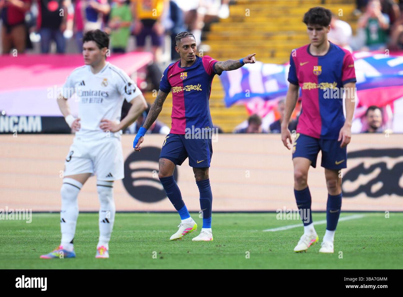 Barcelona, Spain. 11th May, 2025. Raphael Dias Belloli Raphinha of FC ...