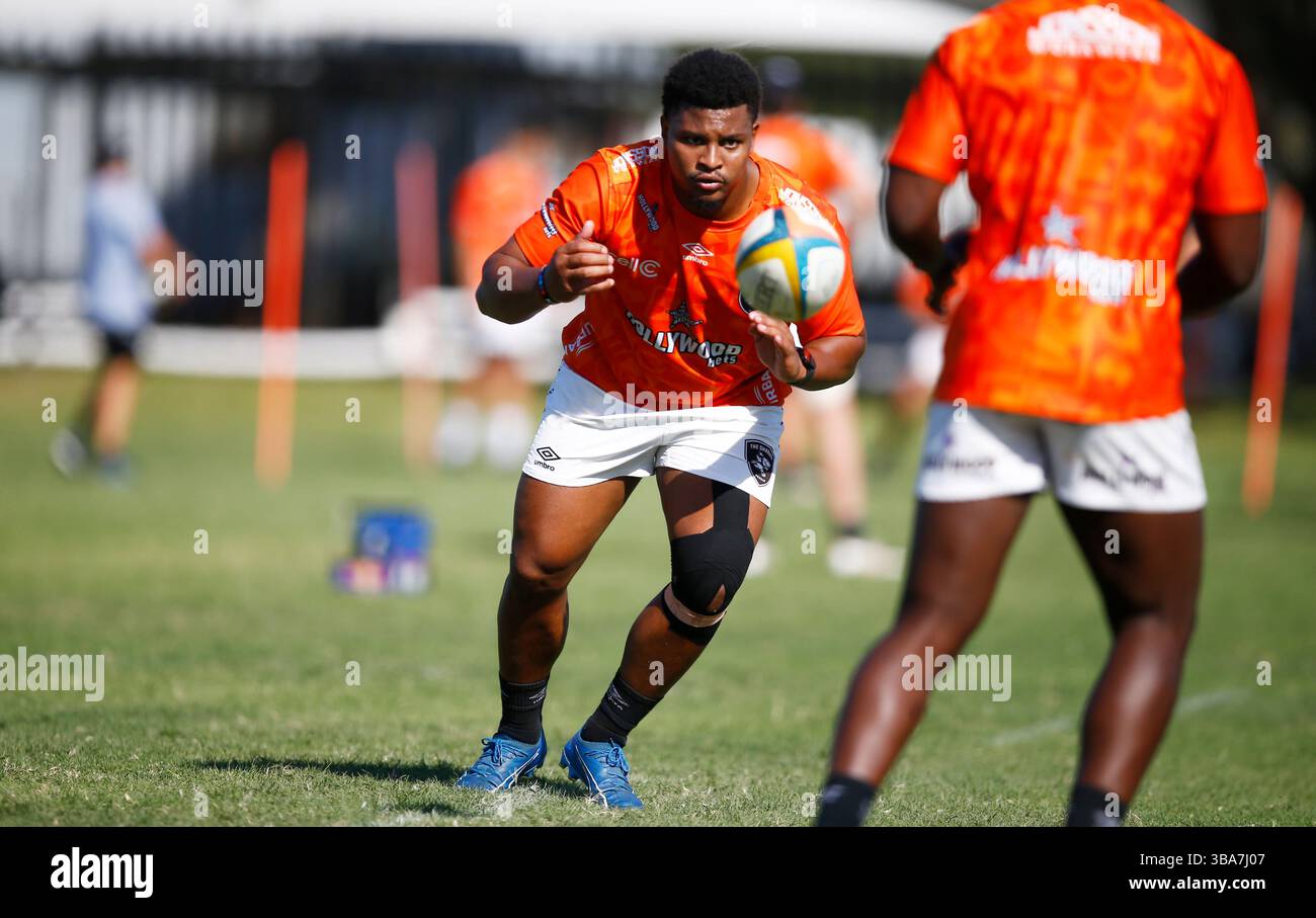 Durban, South Africa. 12th May, 2025. Diego Appollis of the ...