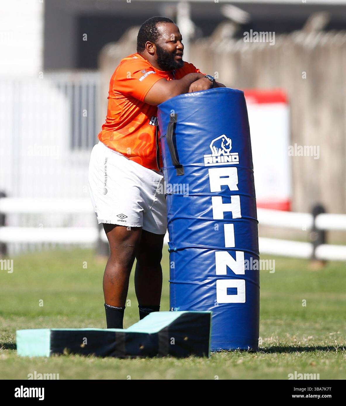 Ox Nche of the Hollywoodbets Sharks during the Hollywoodbets Sharks URC ...