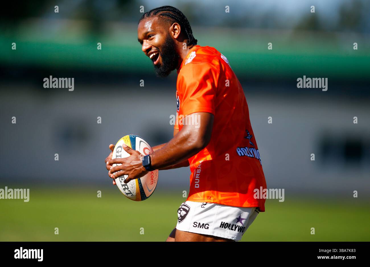 Jurenzo Julius of the Hollywoodbets Sharks during the Hollywoodbets ...