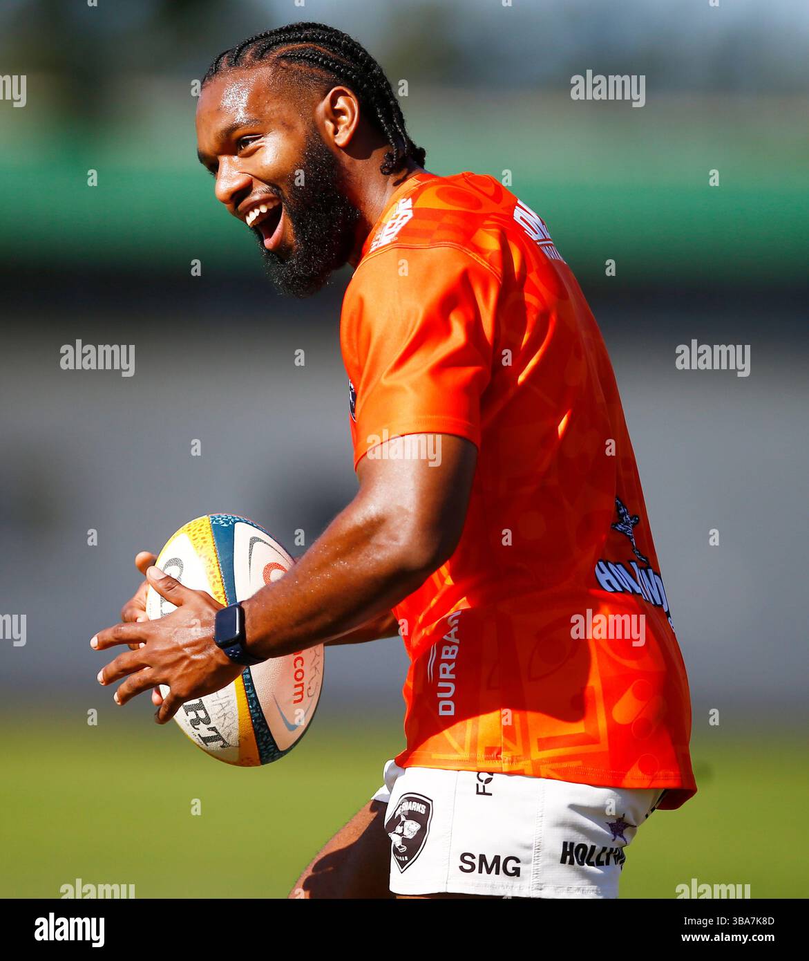 Durban, South Africa. 12th May, 2025. Jurenzo Julius of the ...