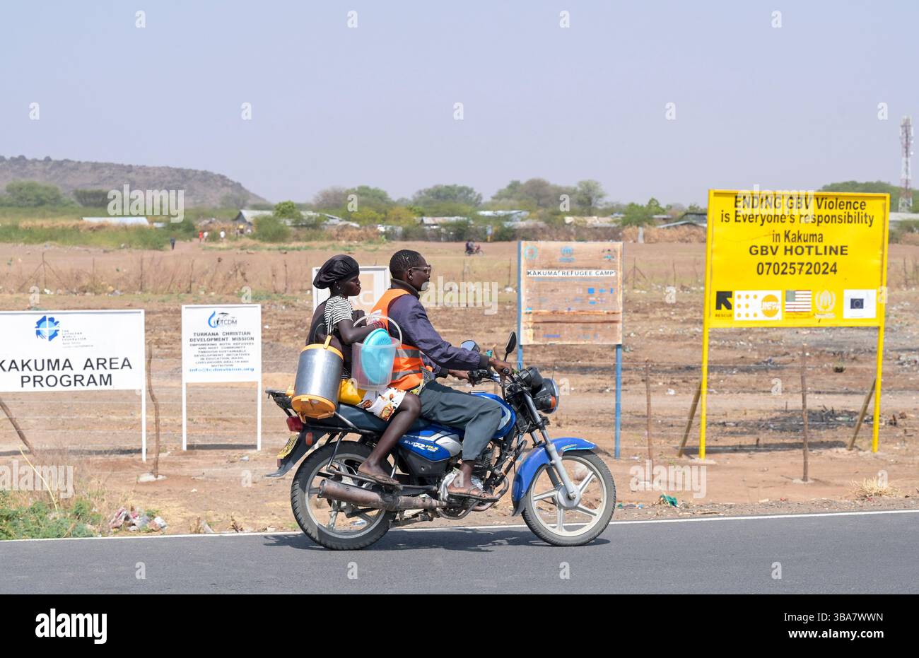 KENYA, Turkana, Kakuma, refugee camp / KENIA, Turkana, Flüchtlingslager ...