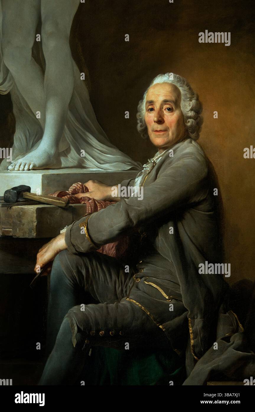 Joseph Siffred DUPLESSIS 1725-1802 by Christophe Gabriel Allegrain 1774 ...