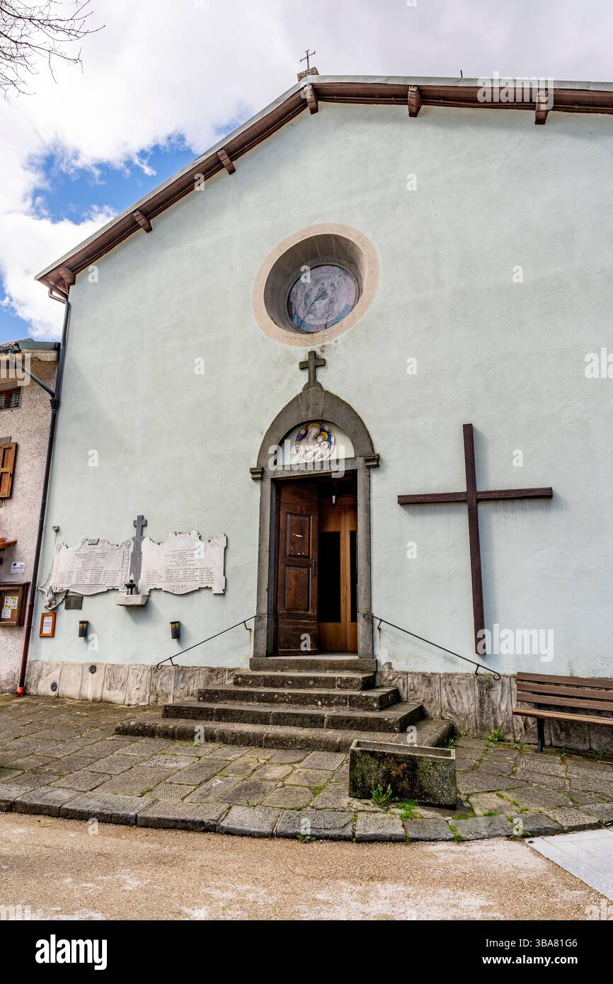 Church of Saints Mary and Cyril in the picturesque and quiet mountain ...