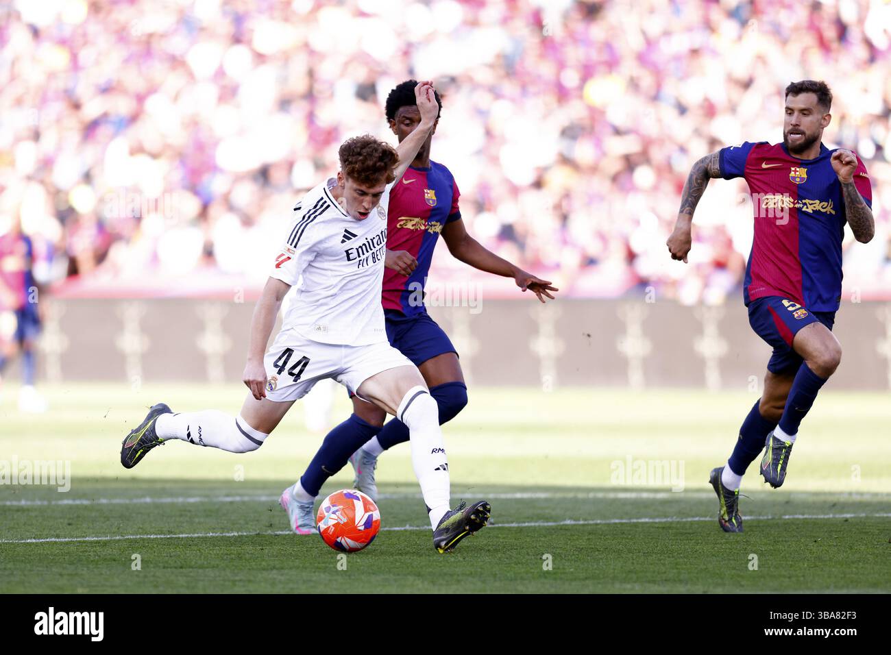 Victor Munoz of Real Madrid during the Spanish championship La Liga football match between FC ...