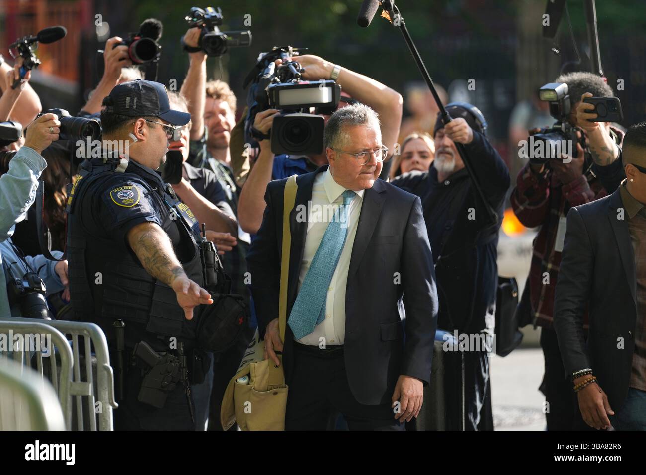 Attorney Marc Agnifilo arrives to the courthouse in New York, Monday ...