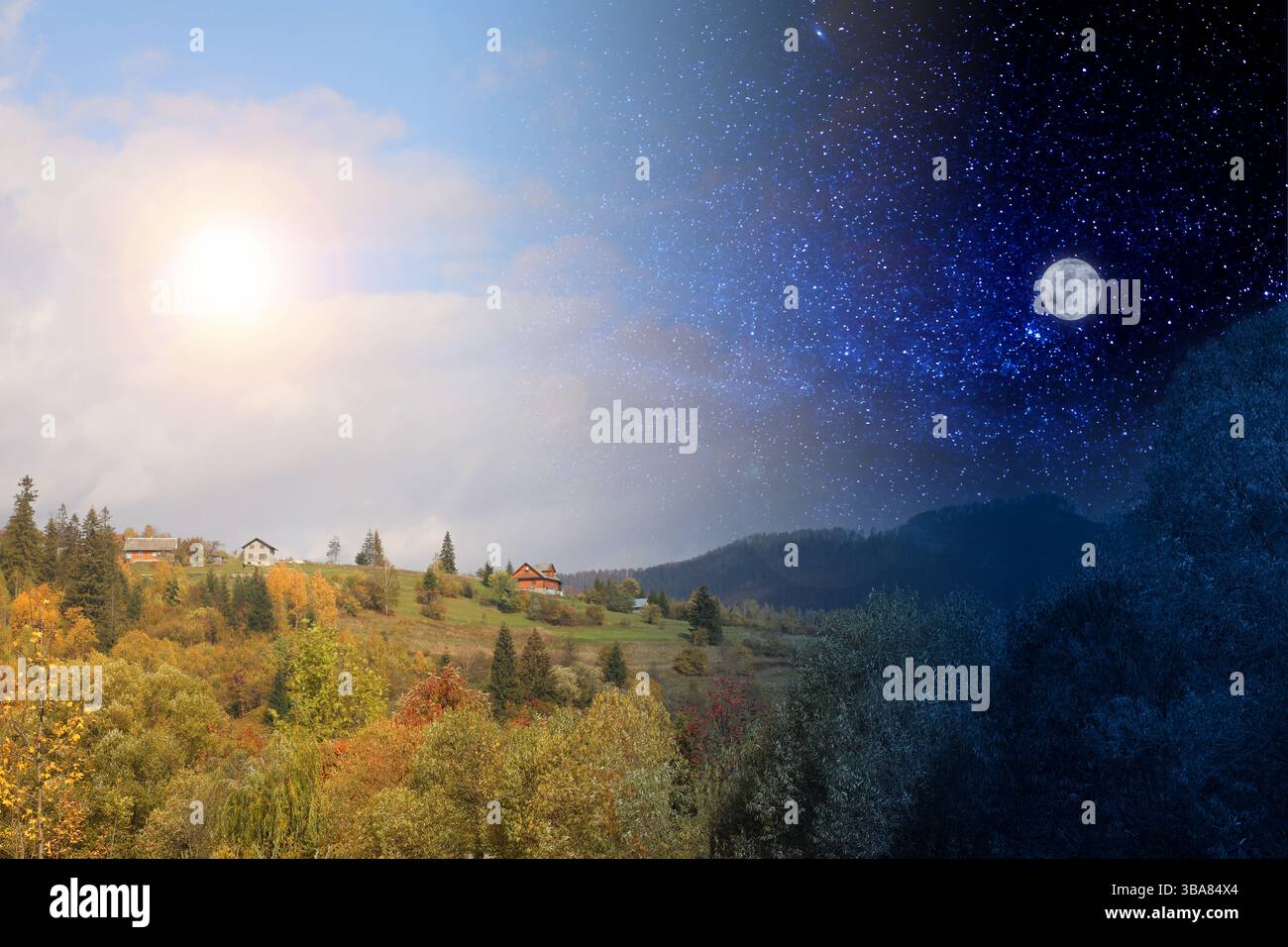 Day night equinox hi-res stock photography and images - Alamy