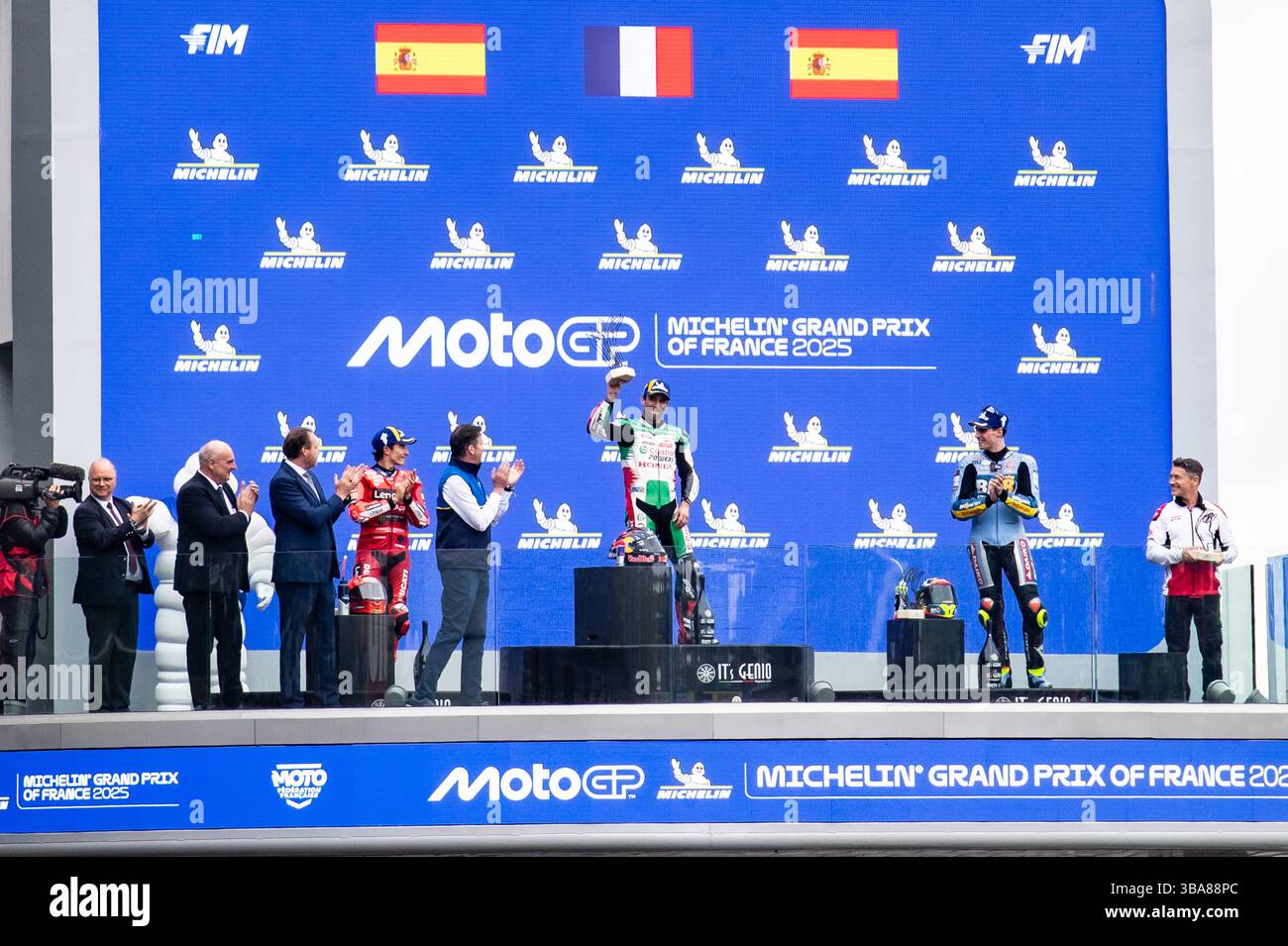 Le Mans, France. 11 May 2025. Le Mans Circuit. FIM MotoGP World ...