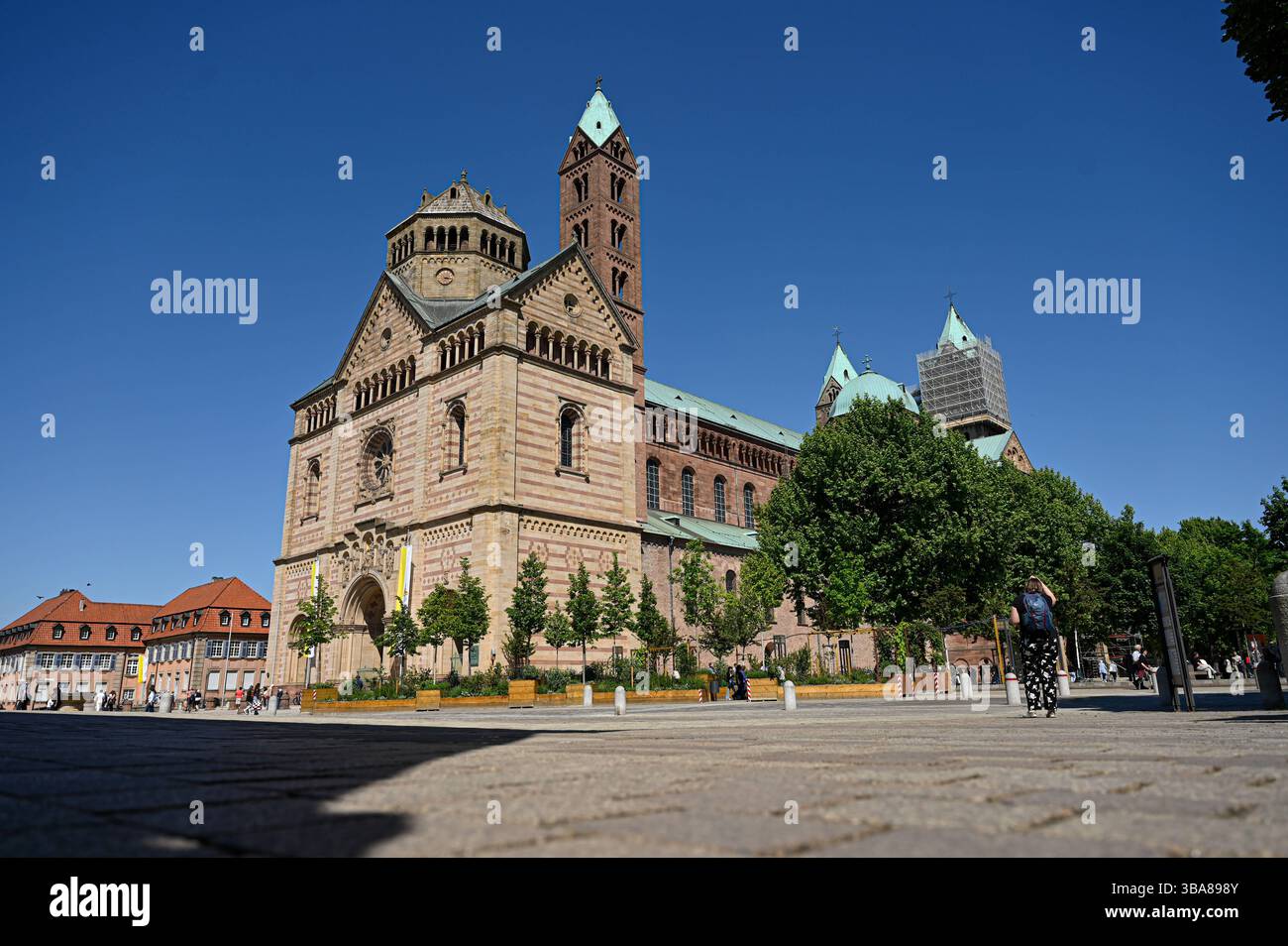 Dom zu Speyer in der rheinland-pfaelzischen Stadt Speyer Foto vom 10.05 ...