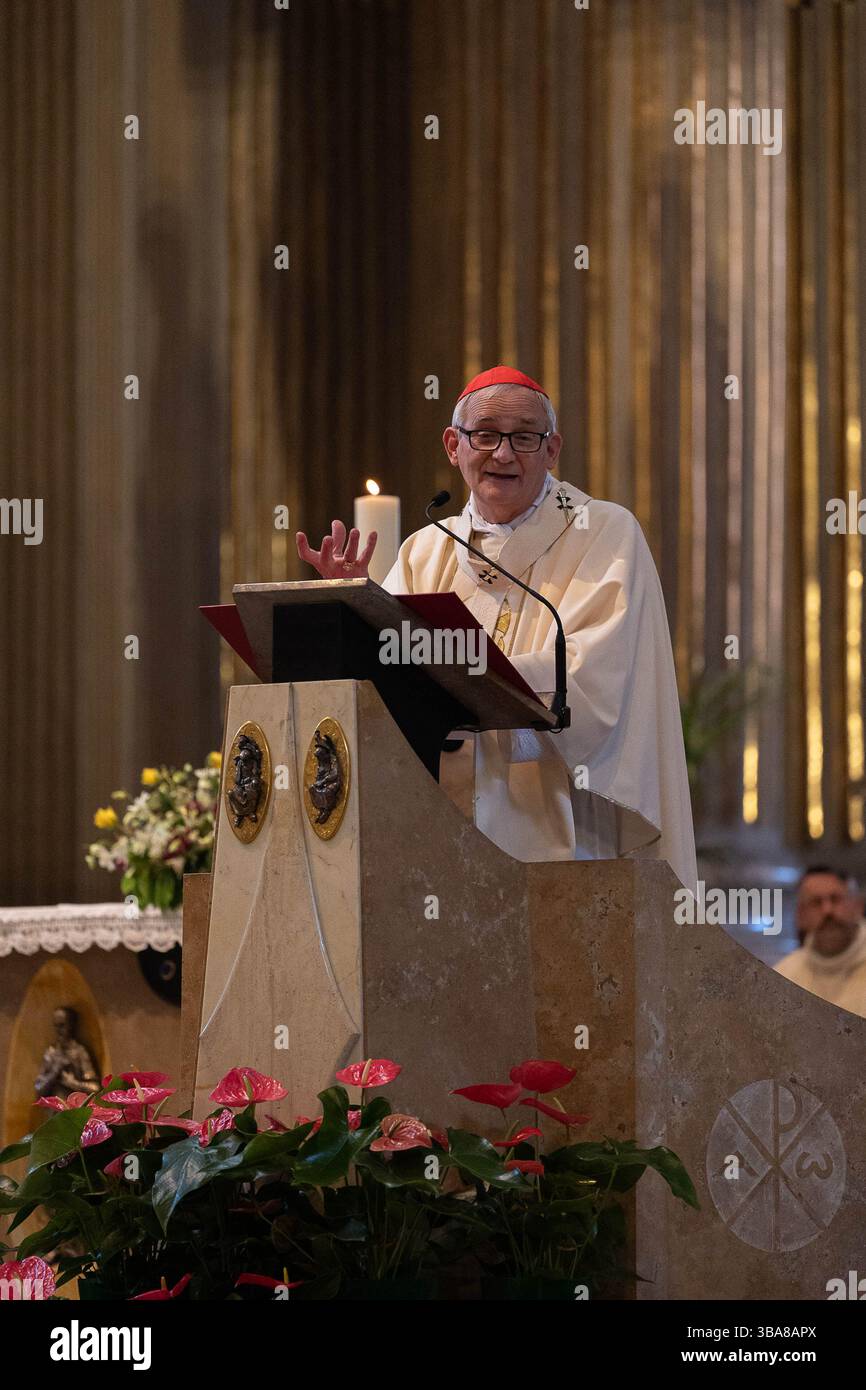 Bologna, Italia. 11th May, 2025. Bologna - 11 maggio prima messa del ...