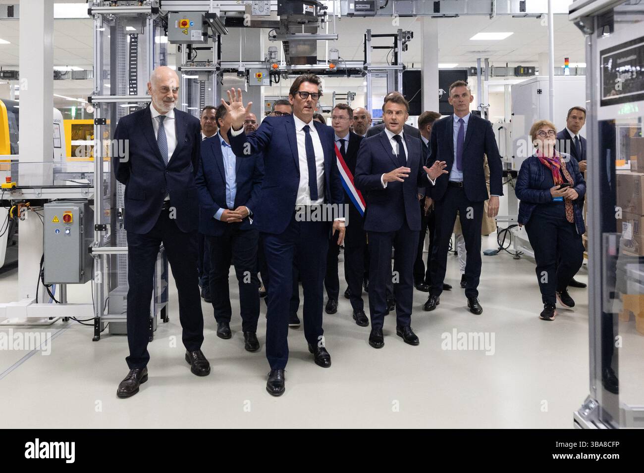 Wissous, France. 12th May, 2025. EssilorLuxottica CEO Francesco Milleri ...